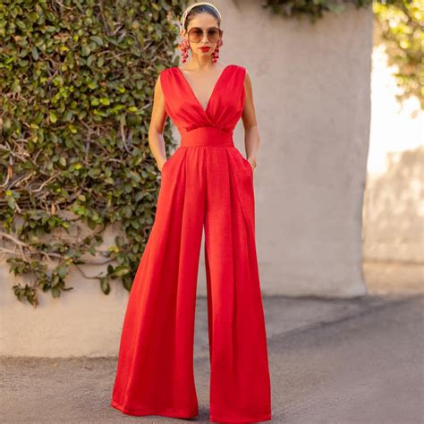 Slim Fit High Waist Wide Leg Jumpsuit Culture Heaven