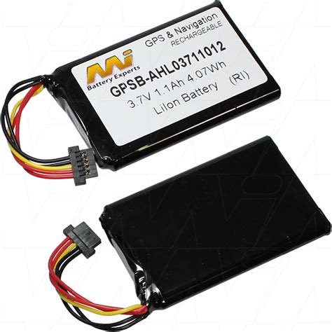 GPSB AHL BP MI Battery Experts V MAh LiIon GPS Battery Suit For TomTom Every