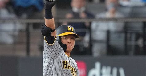 阪神・前川右京プロ初打点！一時同点タイムリー サンスポ