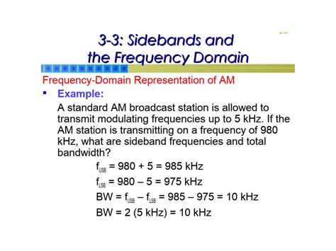 Amplitude Modulation And Fundamentals Pptx