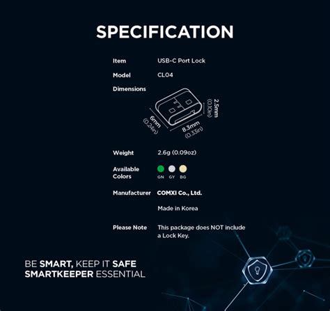 Smart Keeper USB C Port Lock Buy Online 25 26