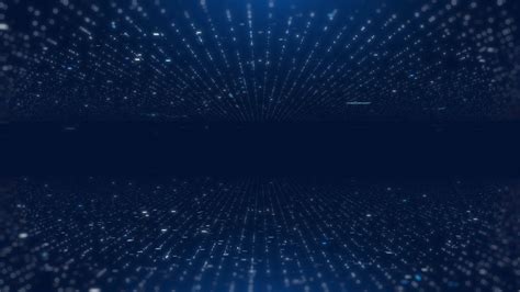 Data Center Binary Code Running Big Data For Business Dark Blue