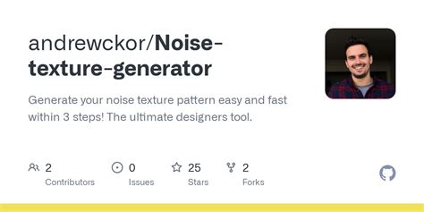 GitHub Andrewckor Noise Texture Generator Generate Your Noise Texture Pattern Easy And Fast
