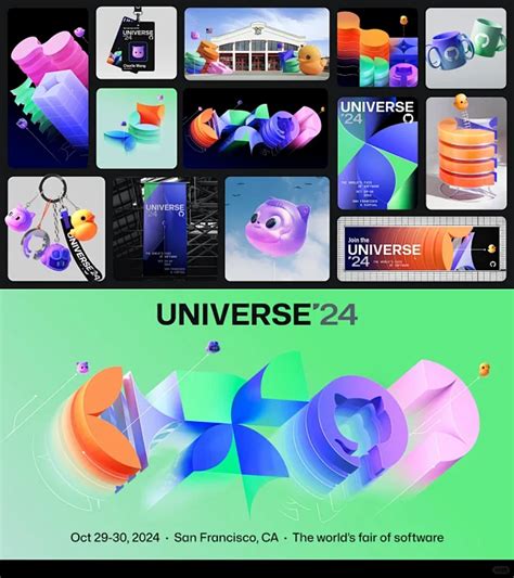 创新视觉设计系统｜github Universe 24 小红书 花瓣网