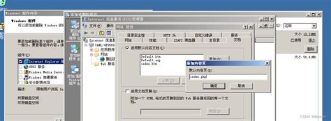 Windows2003 Server安装iis服务及搭建网站windows Server 2003安装iis Csdn博客