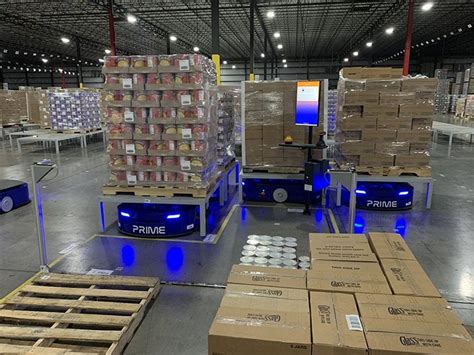 Automated Pallet Moving Robot Mobilepallet Prime Robotics