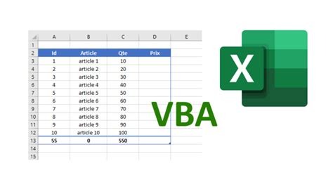 Techniques Pour Manipuler Les Tableaux Excel En VBA