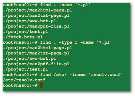 Unix Find A File Command Nixcraft
