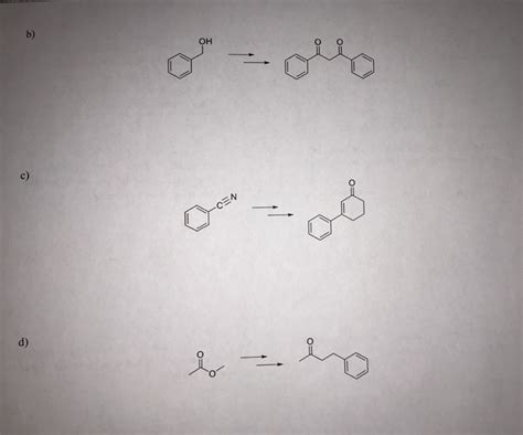 Solved 2 Design Concise Syntheses For The Following