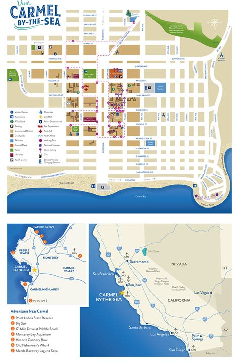 Map Carmel California