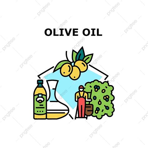 올리브 오일 액체 벡터 아이콘 개념 정원 생성물 성분 Png 일러스트 및 벡터 에 대한 무료 다운로드 Pngtree