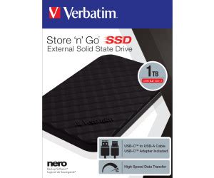 Verbatim Store N Go Portable Ssd Tb Ab Preisvergleich Bei Idealo De