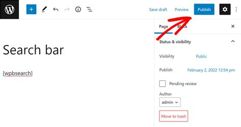 How To Add A Wordpress Search Bar With Shortcode