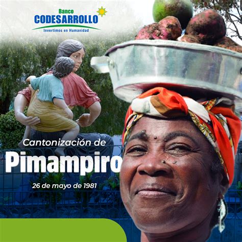 Banco 🎉 ¡felices 44 Años Pimampiro 🎉 Desde Banco Codesarrollo
