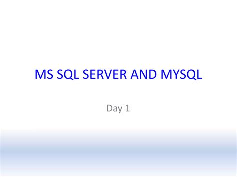 Sql Server Introduction Fundamental Ppt