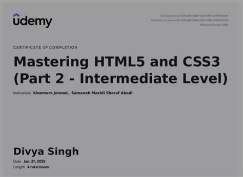 Webdevelopment Html5 Css3 Lifelonglearning Divya Singh