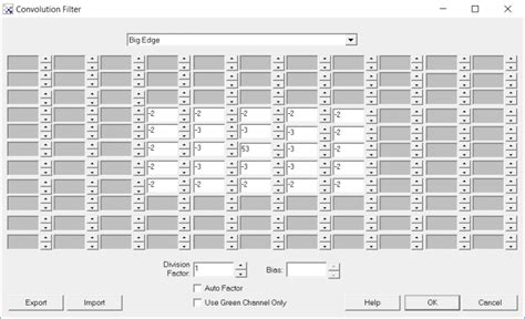 convolution filter