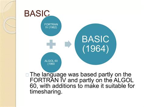 Basic Programming Language Pptx Programming Languages Computing