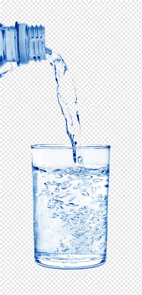 투명 유리 스크린 샷 물 유리 컵 부어 미네랄 워터 유리 푸른 튀김 Png Pngwing
