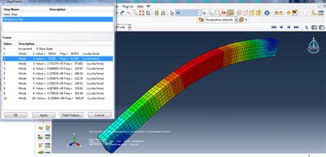 Natural Frequency Extraction With Abaqus Researchgate