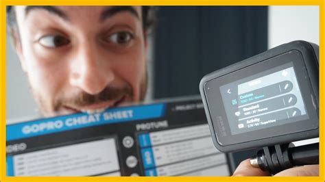 Gopro Hero 12 Settings Cheat Sheet Free Download