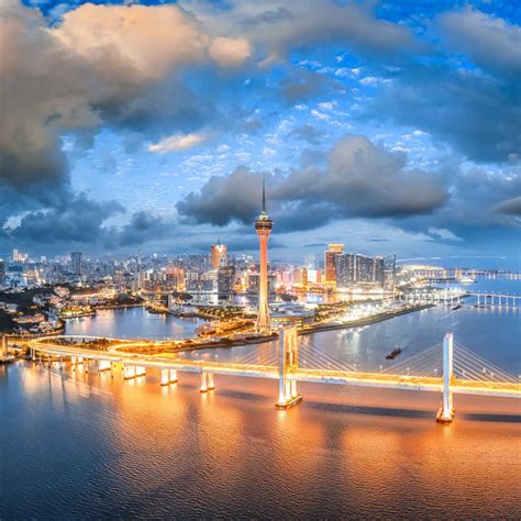 Aerial View Of Macao Macau China Travel Off Path