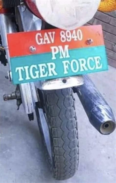 Punjabi Bullet Number Plates