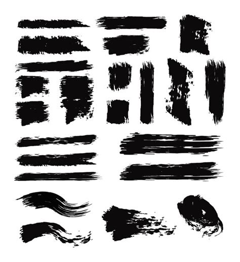Premium Vector Hand Painted Grunge Texture Brush Premium Vector Hand Painted Grunge Texture Brush