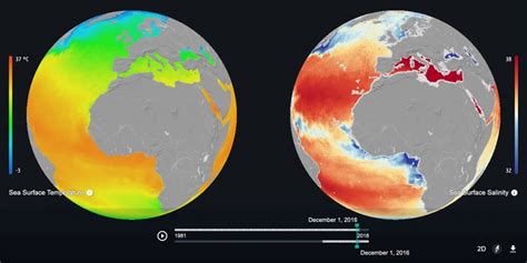 Този поглед от Космоса към климатичните изменения в последните 50 години е мрачен