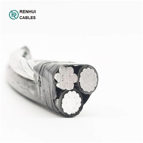 China Duplex Triplex Conductor Aluminum Conductor Xlpe Insulated Abc
