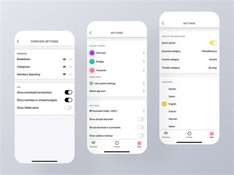 Settings Mobile App Ui By Ui Ants On Dribbble