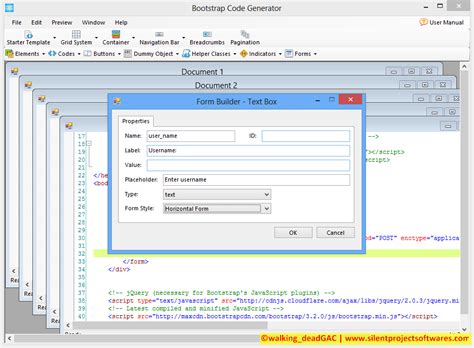 Bootstrap Code Generator By Jhai Codecanyon
