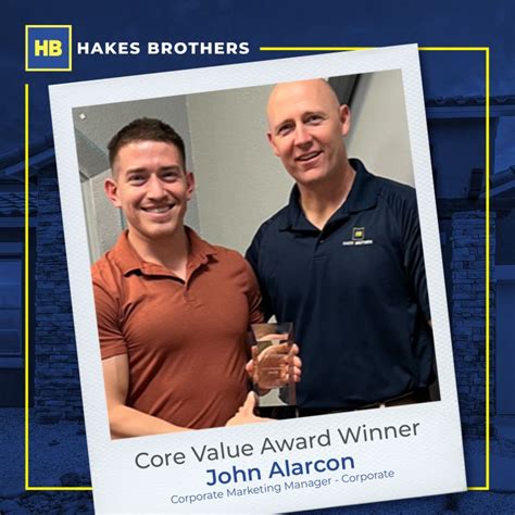 Hakesbrothers Employeeappreciation Employeespotlight Corevalues