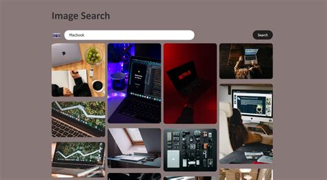 Github Carlinfimage Searchapp Reactjs A Photo Search Application Using React Js