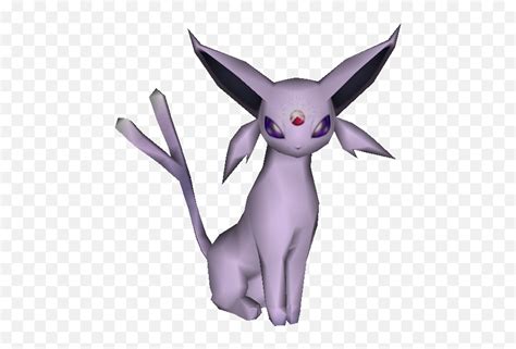 Nintendo 64 Pokémon Stadium 2 196 Espeon The Models Cartoon Png
