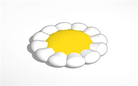 3d Design Flower Tinkercad