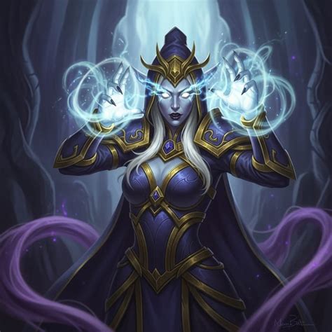 Eredar Race Character In Warcraft Universe Transcendental Magic Ai
