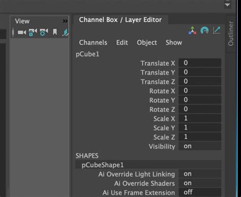 Setting Object Attributes In Maya With Python John Player