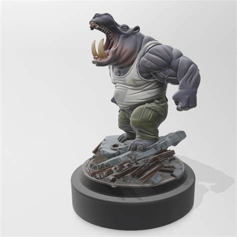 🦛 Hippo Spiderverse Villains・ 3d File For 3d Printing・cults