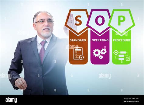 Concept Of The Standard Operating Procedure Stock Photo Alamy