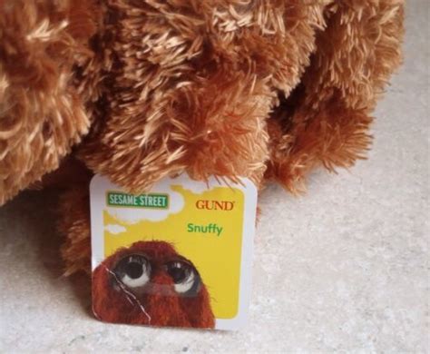 Snuffy Mr Snuffleupagus Sesame Street Plush With Tag 145 Inches Long