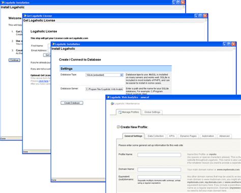 Web Analytics Software For Windows Logaholic Web Analytics
