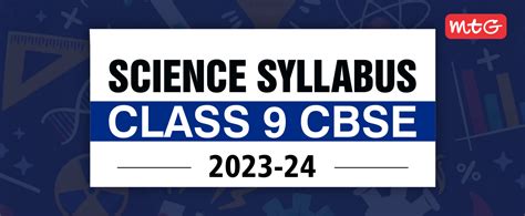 CBSE Syllabus For Class Science MTG Blog