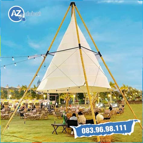 Lều Hình Nón Vải Polyester Ý Tưởng Việt Hotline 0839698111