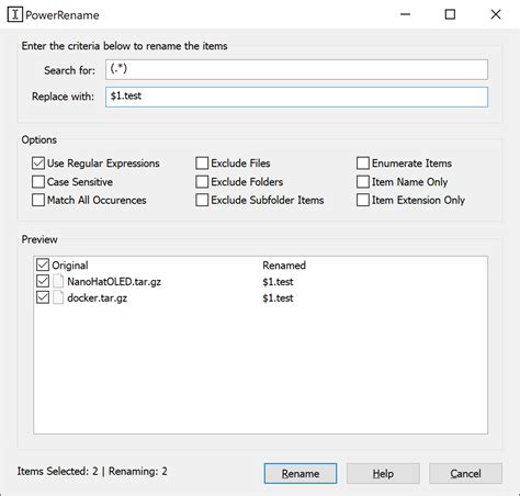 Powerrename With Regex Is Not Working As Expected · Issue 3144 · Microsoftpowertoys · Github