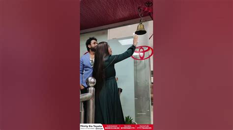 Mary Kom And Hitesh Choudharys Stylish Fortuner Delivery 🚘 Thirtysixtoyota Toyotaindia