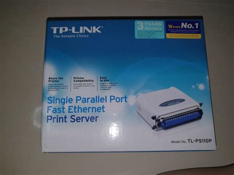 Tp Link Tl Ps110p Parallel Port Print Server Computers And Tech Printers Scanners And Copiers On