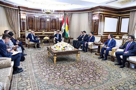 مەسرور بارزانی لەگەڵ کۆمسیاری باڵای نەتەوە یەکگرتووەکان بۆ مافەکانی