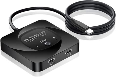 Usb C In 1 Output Bi Direction Usb C 8k At 60hz Usb Switcher Adapter Plug And Play