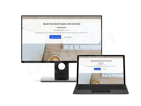 Página De Obrigado Em Html5 And Css Script Php Aqui Brasil Oficial